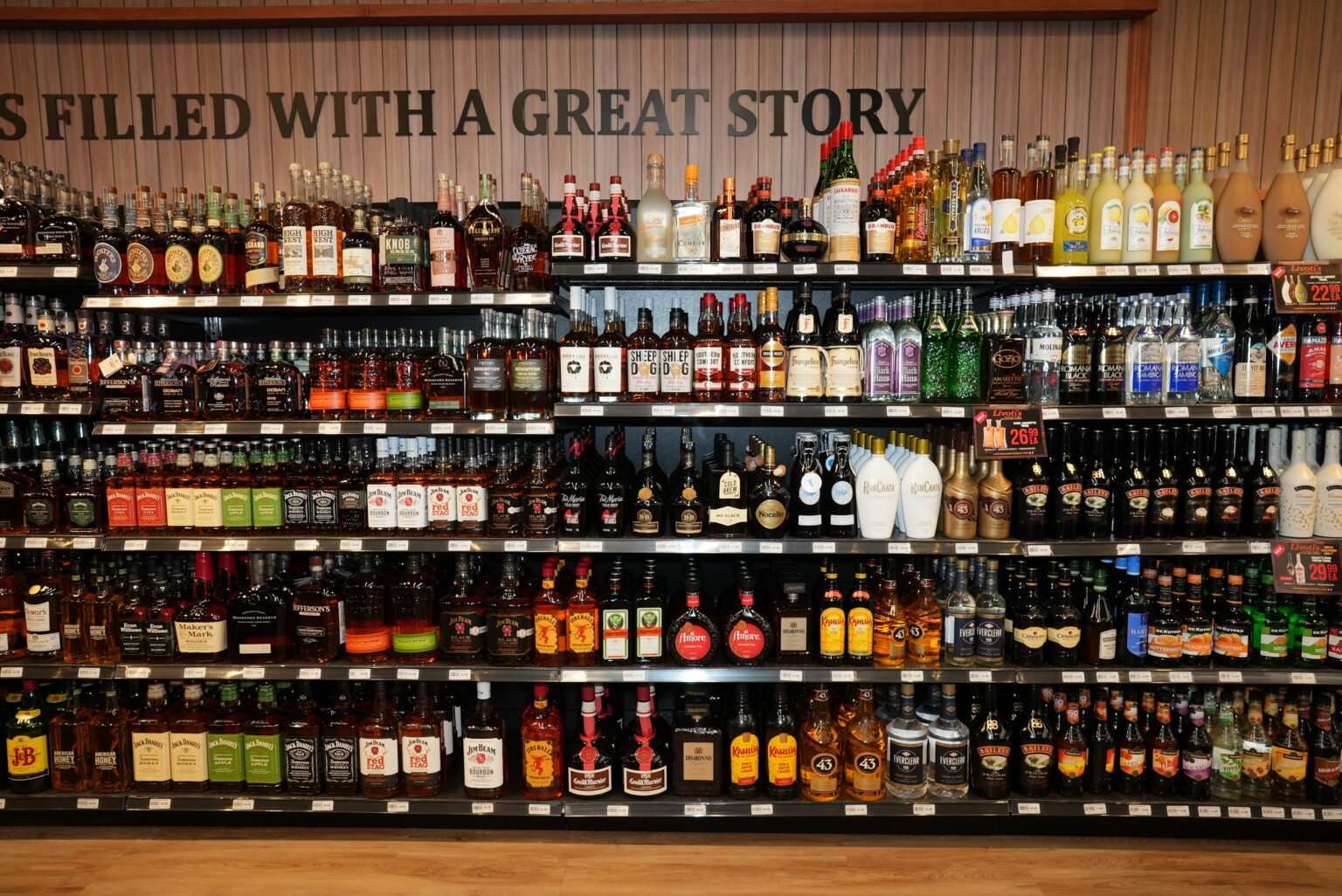 Full Service Liquor Store in Brick, NJ | Livoti's Old World Market